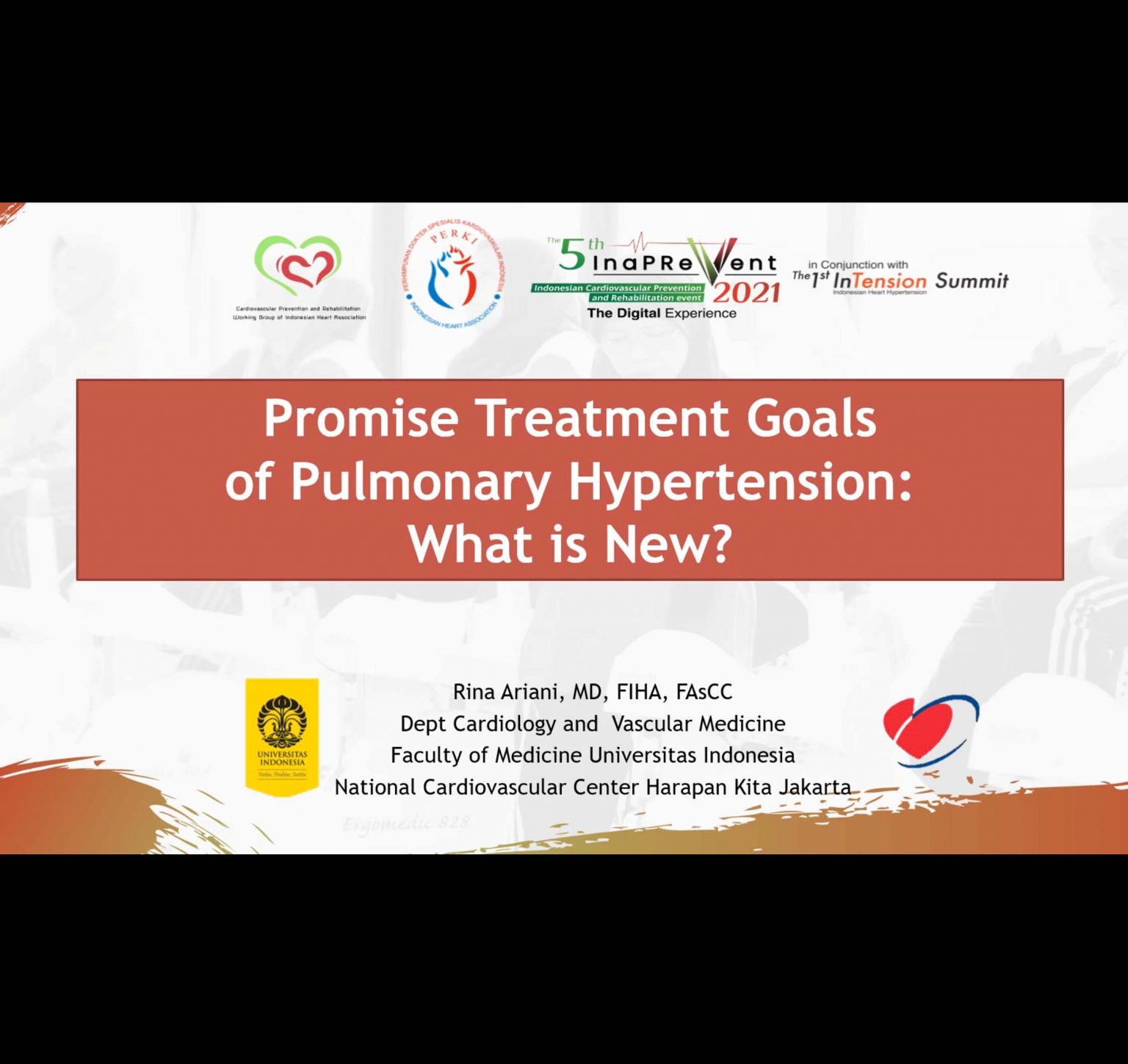 Promise treatment goals for Pulmonary Hypertension – VOD